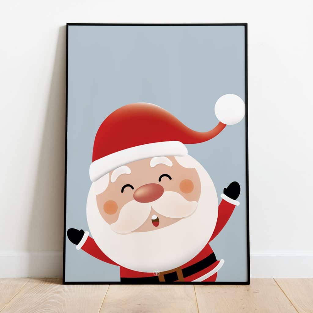 Animeret Julemand | Familieplakat.dk